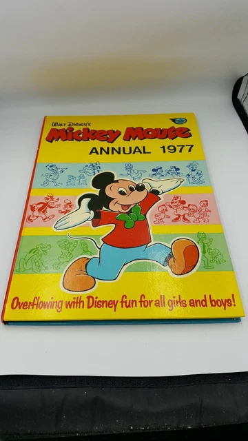 1977 WALT DISNEYS Mickey Mouse Uk British Annual/ Fleetway (H13) EUR 23 ...