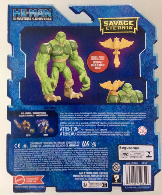 HE-MAN MASTER OF Universe Savage Eternia Moss Man 2022 Mattel Motu EUR ...