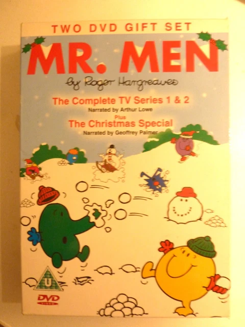 MR MEN DVD gift set-original sleeve protector Complete series 1&2 ...
