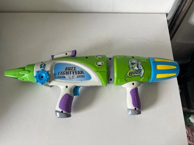 DISNEY PIXAR BUZZ Lightyear Blaster With Sounds Working Disney Store ...