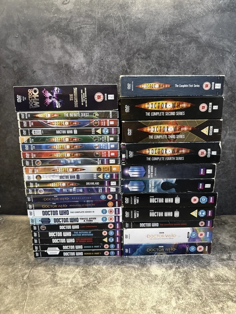 DOCTOR WHO SEASON/SERIES 1 - 11 + Specials DVD Boxset Bundle Collection ...