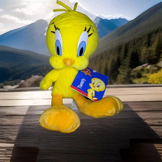 LOONEY TUNES TWEETY Pie Soft Toy Teddy Play By Play 12” Warner Bros ...
