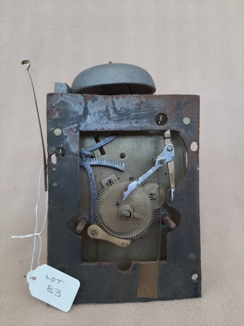ANTIQUE 8 DAY Longcase Moonphase Clock Movement And Bell (Lot 83) £95. ...