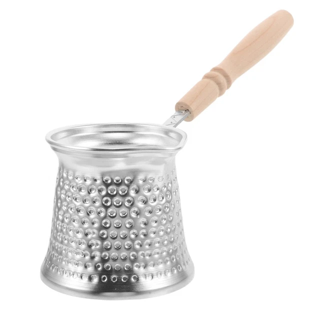 COFFEE MAKER ARABIC Serving Pot Butter Melting Pan with Wood Handle $43 ...