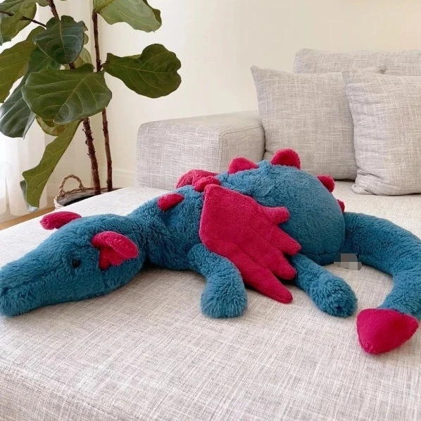 JELLYCAT BLUE DRAGON 50cm plush Mythical Animal with dust bag £40.05 ...