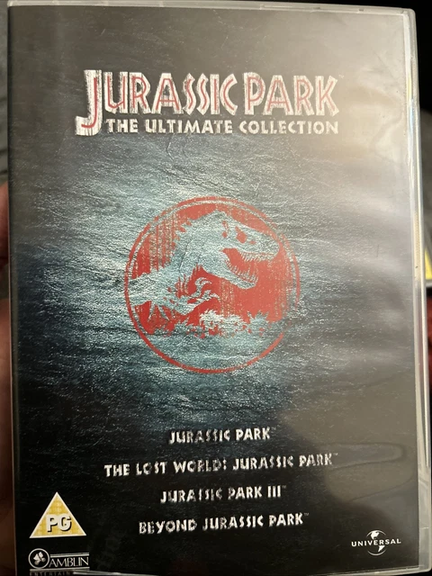 JURASSIC PARK: THE Ultimate Collection 4-Disc DVD Boxset £9.17 ...