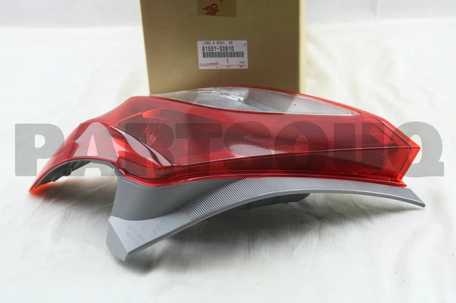 8155152810 GENUINE TOYOTA LENS & BODY, REAR COMBINATION LAMP, RH EUR 86 ...