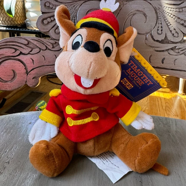 VINTAGE 1998 TIMOTHY The Mouse from Walt Disney's Dumbo Mini Bean Bag ...