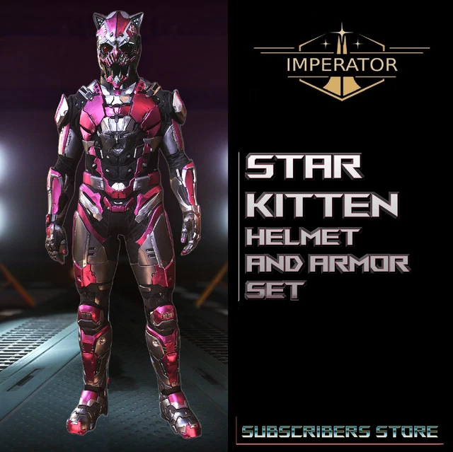 STAR CITIZEN - STAR KITTEN HELMET AND ARMOR SET EUR 13,90 - PicClick FR