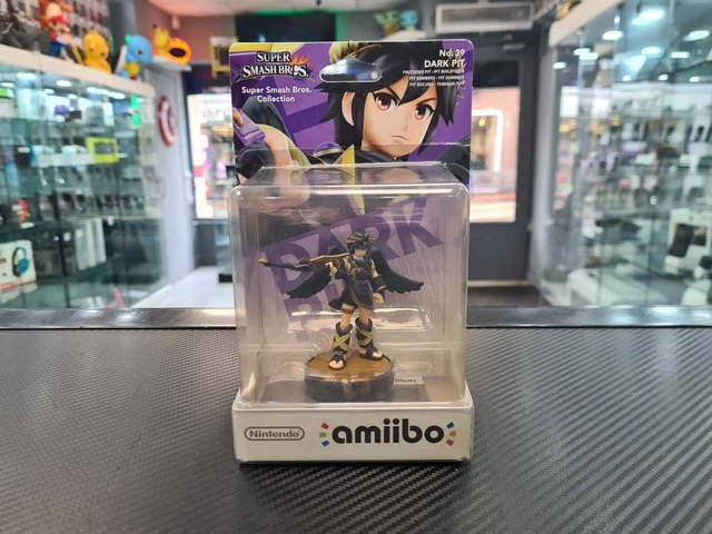 SUPER SMASH BROS Dark Pit n. 39 amiibo (lieve scolorimento) nuovo consegna rapida EUR 21,00 ...