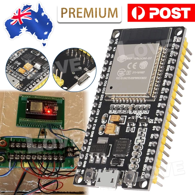 NEW ESP-32 ESP32S Development Board 2.4GHz WiFi+Bluetooth Antenna ...