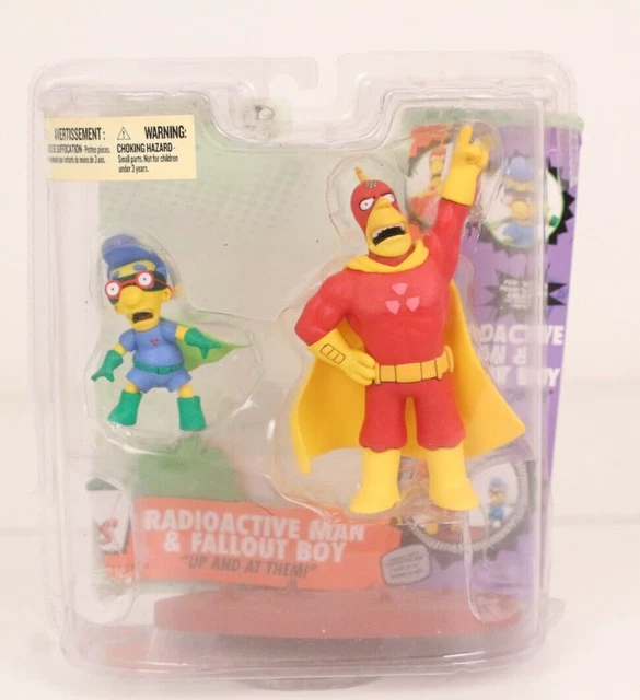 SIMPSONS RADIOACTIVE MAN Fallout Boy McFarlane Statue Figur Milhouse ...
