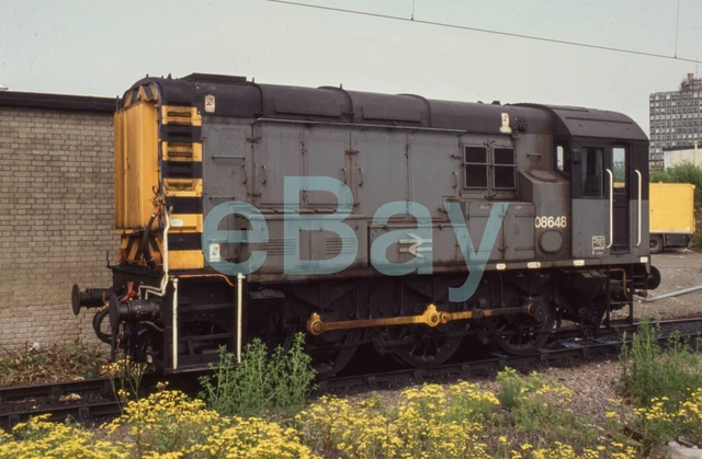 35MM RAILWAY SLIDE of Class 08 08648 @ Stonebridge Pk Copyright to ...