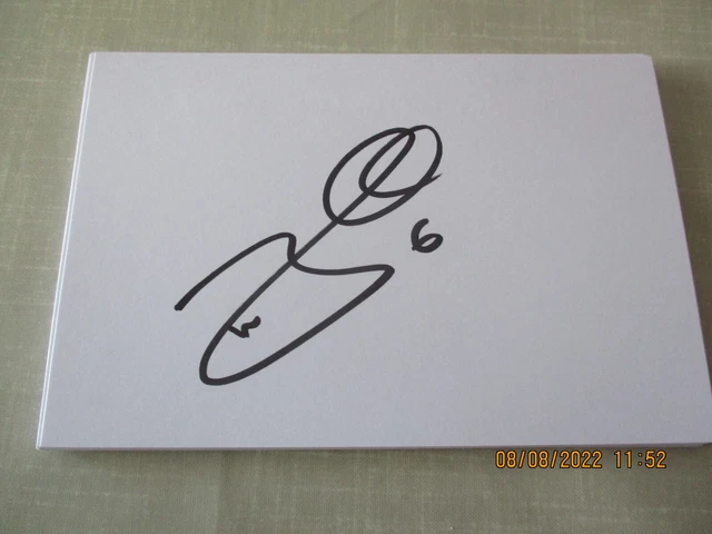 SIGNED WARREN BURRELL Harrogate Mansfield £1.16 - PicClick UK