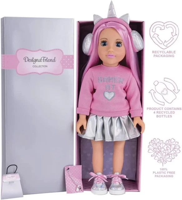 DESIGNAFRIEND CANDY GIRL Gamer Doll - 18inch/46cm,New in Presentation ...