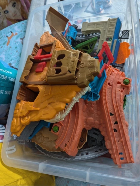 THOMAS AND FRIENDS Trackmaster Mattel Tomy Bundle Track Train Set ...