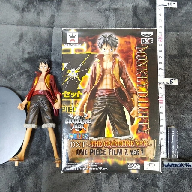 ONE PIECE FILM Z Monkey D Luffy DXF Figure Figurine The Grandline Men ...
