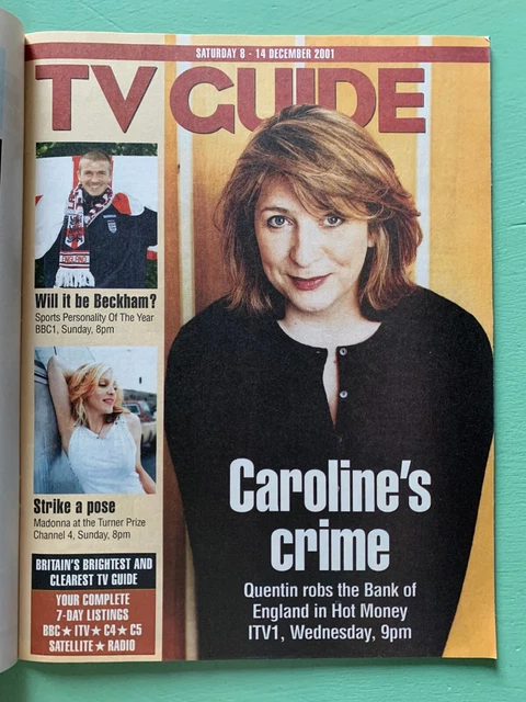 SATURDAY MAGAZINE 8-DEC-2001 GWYNETH PALTROW Anna Brecon Liberty X ...