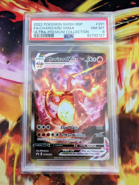 POKEMON CARD CHARIZARD VMAX SWSH261 Ultra Premium Box Black Star Promo ...