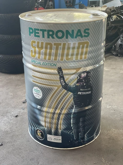 LEWIS HAMILTON, SPECIAL Edition Oil Drum, Petronas, AMG, Mercedes, F1 ...