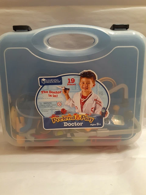 LEARNING RESOURCES 19 Piece Pretend & Play Doctor set, all pieces ...