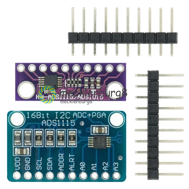 I2C ADS1115 ADS1015 ADC 4 Channel Module with Pro Gain Amplifier for Arduino NEW EUR 3,43 ...
