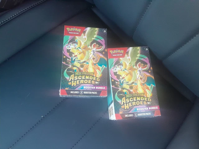 POKÉMON TCG ASCENDED Heroes Booster Bundle (6 Packs) - New and Sealed ...