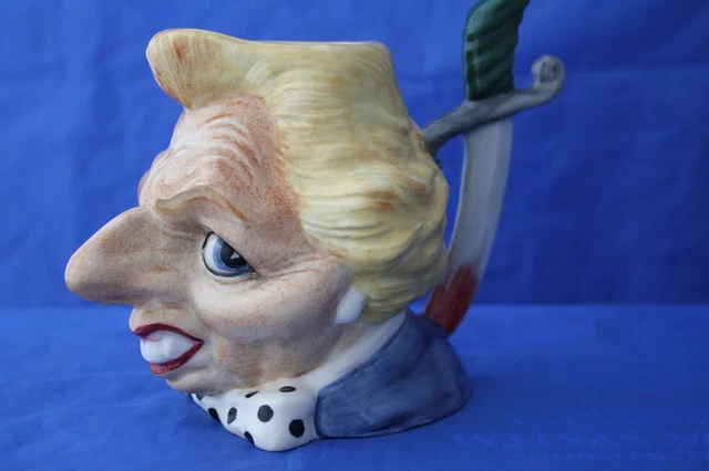 KEVIN FRANCIS SPITTING Image Margaret Thatcher Character Jug - Boxed £ ...