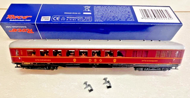 ROCO SPUR N 24553 , DSG, Schnellzug-Speisewagen, Schürzenwagen ,der DB, OVP KKK EUR 24,00 ...