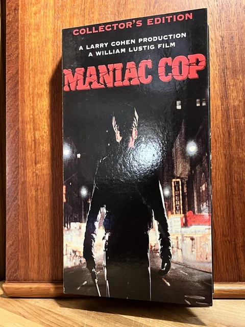COLLECTOR'S EDITION-MANIAC COP VHS-Horror £21.46 - PicClick UK
