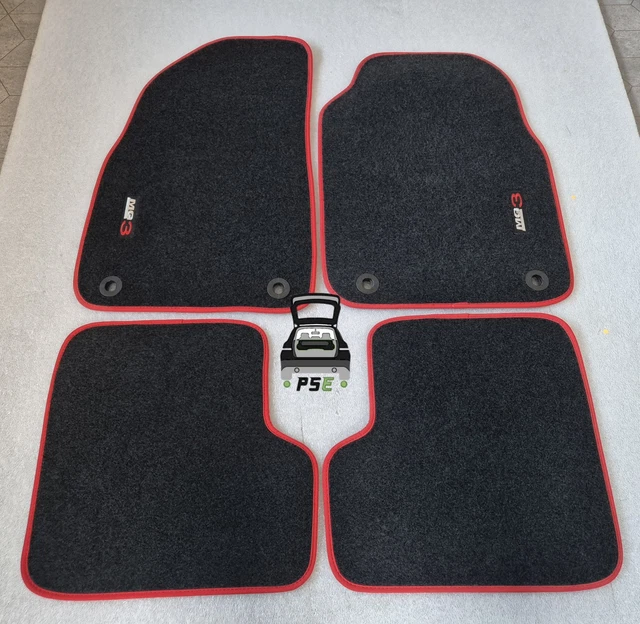 MG3 MG 3 MK1 Genuine Carpet Mat Set 30073783 Black Red Piping UK RHD ...