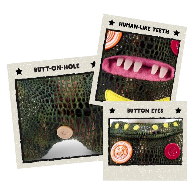 FUGGLER X GREMLINS - Stripe Gremlin Soft Toy Plush Funny Ugly Monster ...