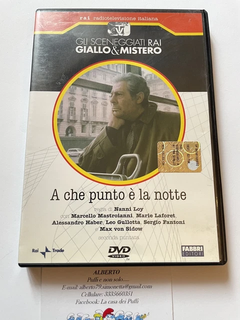 A CHE PUNTO è la notte dvd sceneggiato rai editoriale EUR 9,90 - PicClick IT