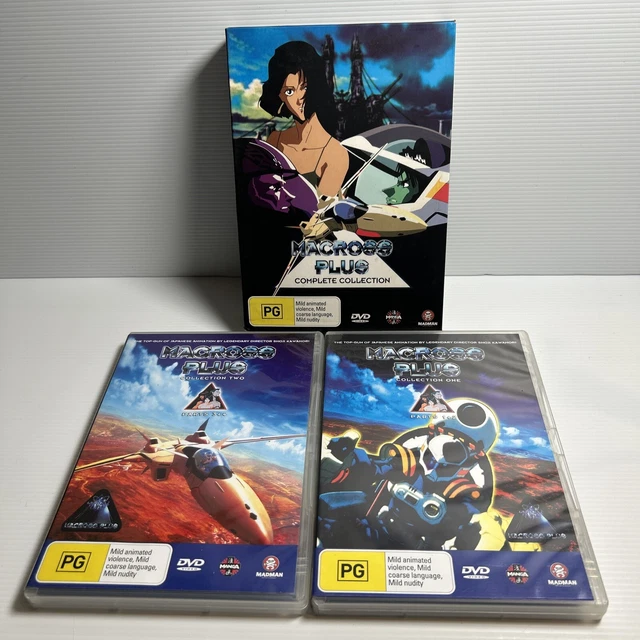 MACROSS PLUS COMPLETE Collection DVD Anime Box Set Region 4 £22.06 ...