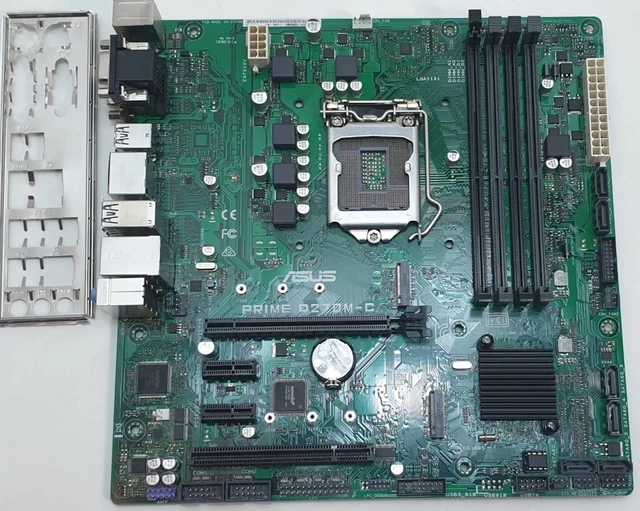 ASUS PRIME Q270M-C Intel 6th 7th Gen Motherboard 2x M.2 LGA1151 DDR4 ...