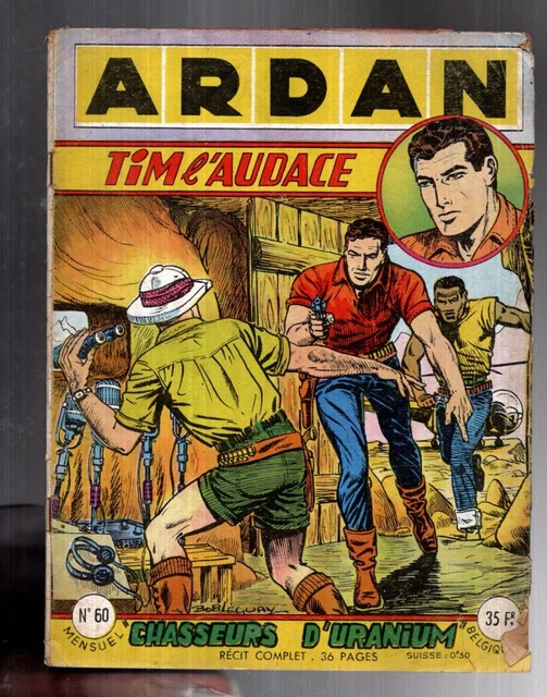 ARDAN TIM L'AUDACE n°60. ARTIMA 1957. Aventure Jungle. Bel état (PF29 ...