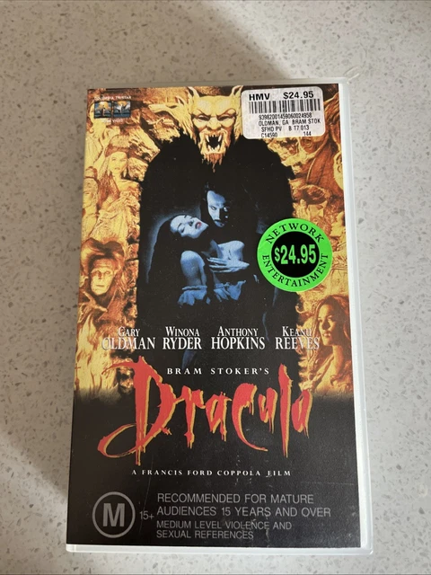 BRAM STOKERS DRACULA Gary Oldman . Sealed Vhs $30.00 - PicClick AU