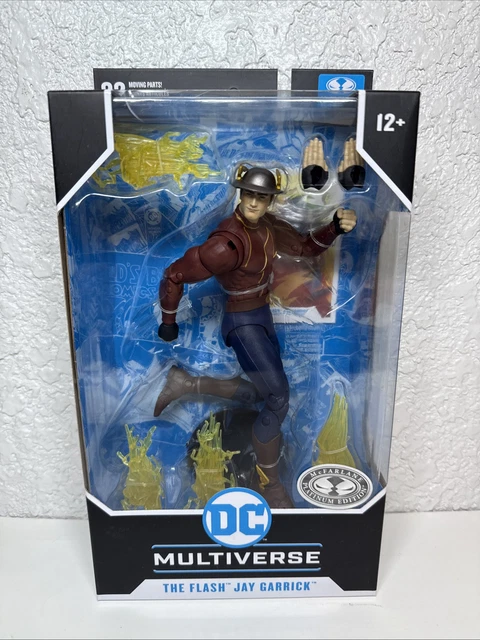 MCFARLANE TOYS DC Multiverse The Flash Jay Garrick 7" FIGURE PLATINUM ...