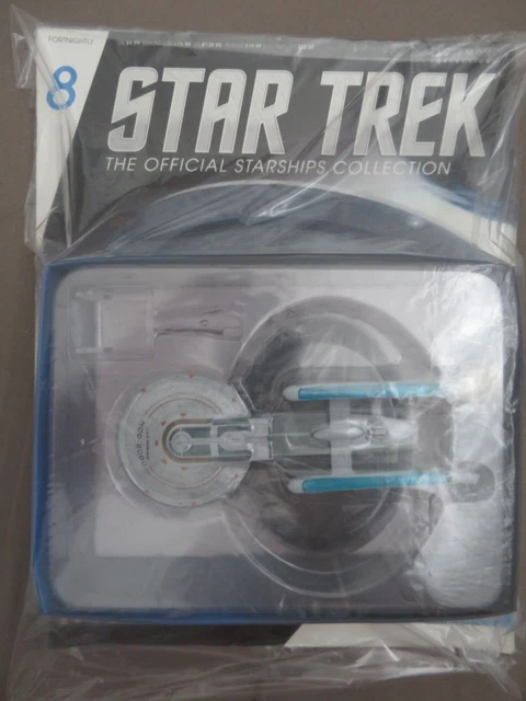 STAR TREK EAGLEMOSS ~ #008 ~ USS EXCELSIOR NCC- 2000~ DISPLAYED ...