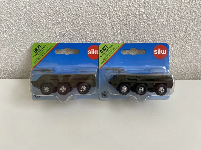 SIKU 0871 PANZER Spähwagen Militär Bundeswehr Tank Fuchs Neu OVP EUR 5 ...