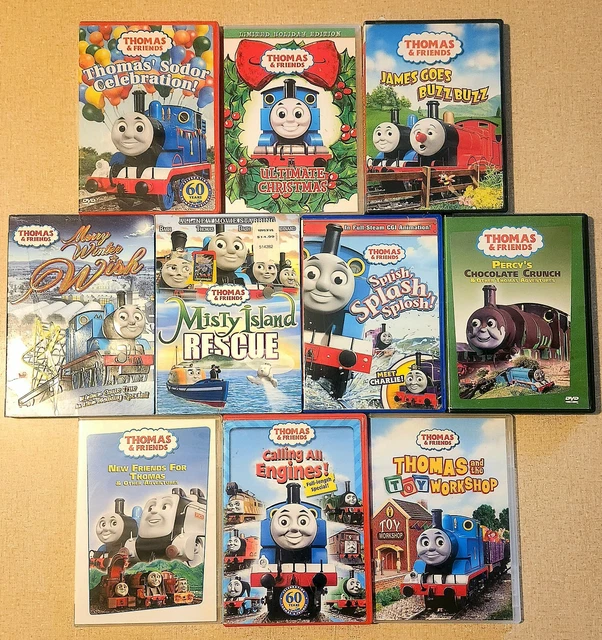 LOT OF 10 Anchor Bay Thomas And Friends DVD Collectors Edition Holiday ...