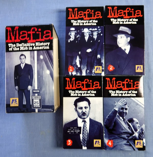 MAFIA - THE History of the Mob in America - Ensemble complet (VHS, 1994 ...