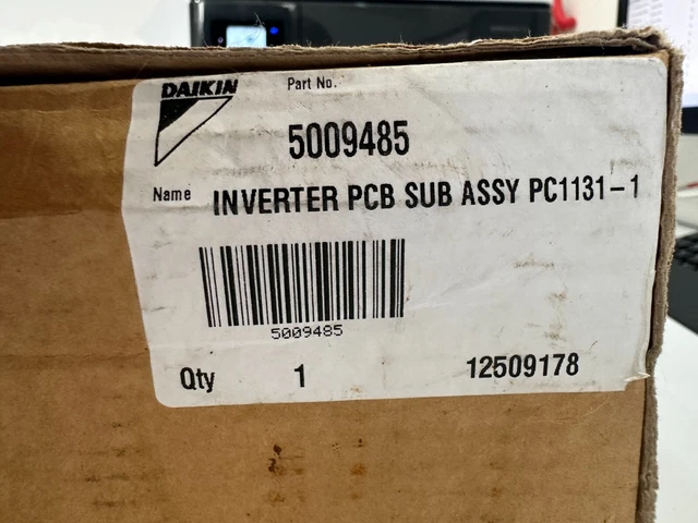 DAIKIN INVERTER PCB Assy PC1131-1 Part number 5009485 £1,281.73 ...
