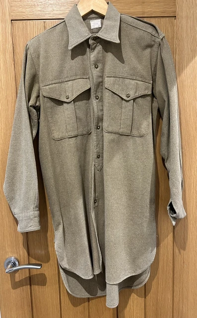 ORIGINAL 1955 FAULAT Belfast British Army Shirt With War Department ...