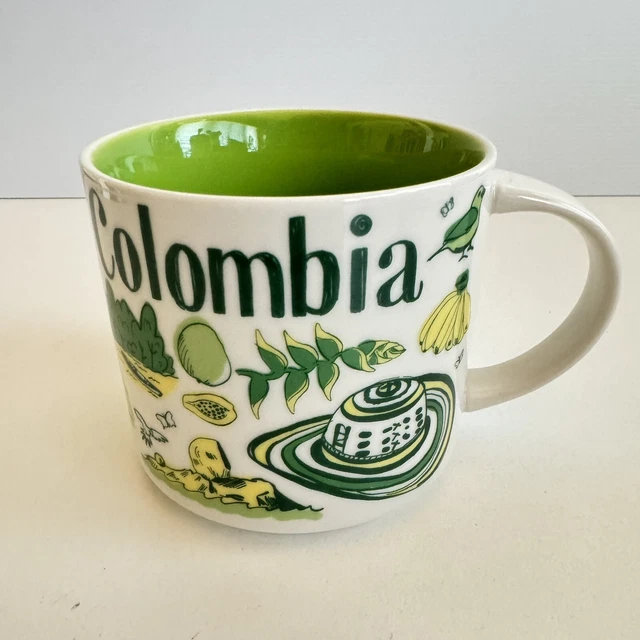 STARBUCKS COLOMBIA BEEN There Series Across The Globe Collection Mug ...