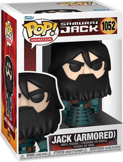 SAMURAI JACK ARMORED Jack POP Acción #1052 Figura De Vinilo FUNKO EUR ...