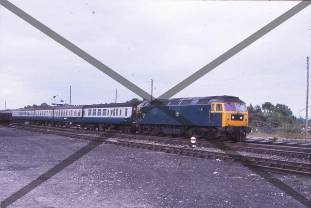 RAILWAY LOCOMOTIVE 35MM Slide – Class 47 210 At Aviemore 1970’S (2) £2. ...