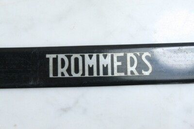 VINTAGE TROMMER’S LOGO Beer Foam Scraper Skimmer Comb Metal Lettering ...