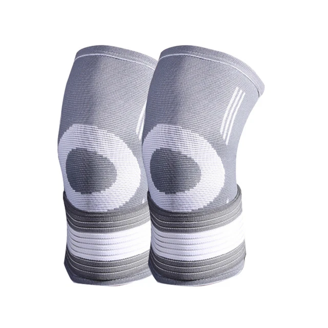 RÉGLABLE GENOU BRACE Support De Genou Pour La Course Genou Manches EUR ...