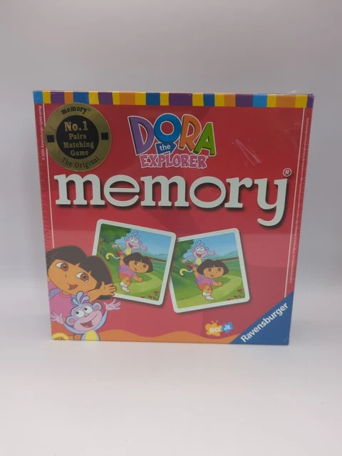 DORA THE EXPLORER Memory Game Ravensburger New And Sealed $5.00 ...